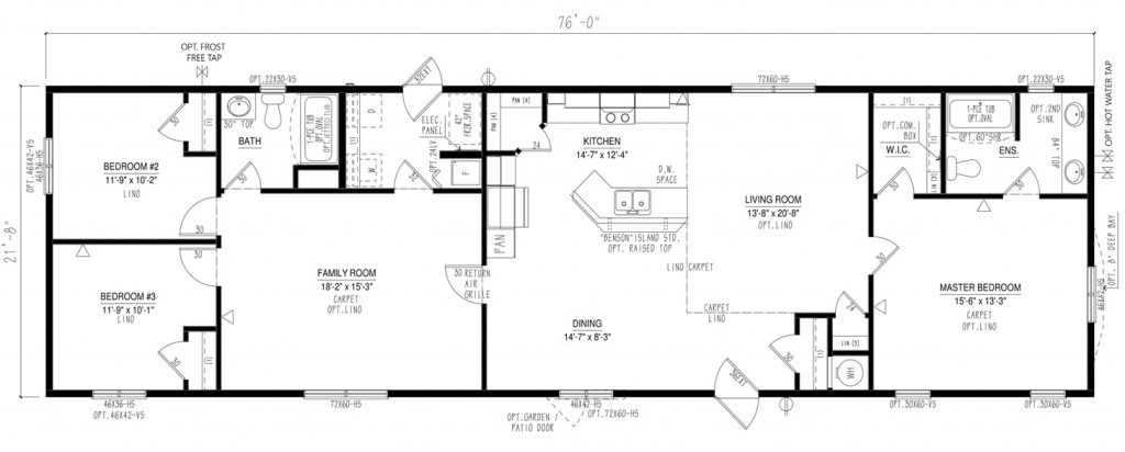 Winfield Floorplan & Detail